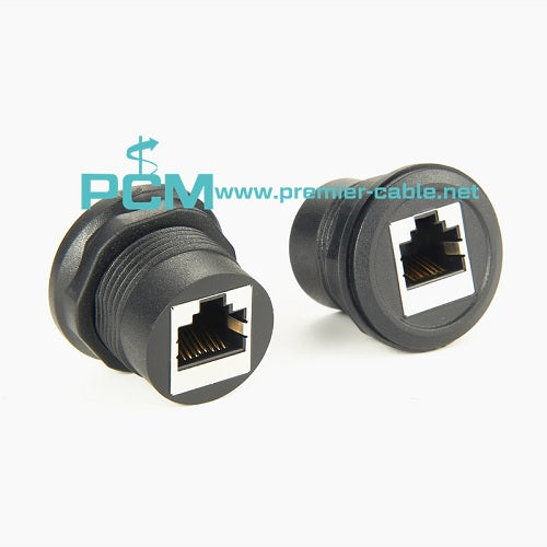 RJ45 Universal Round Pass-Through Connector PCM-RPMC-24
