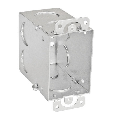 3" X 2" Switch Box 3-1/2" Deep - Gangable G603-3/4 (Pack of 50)