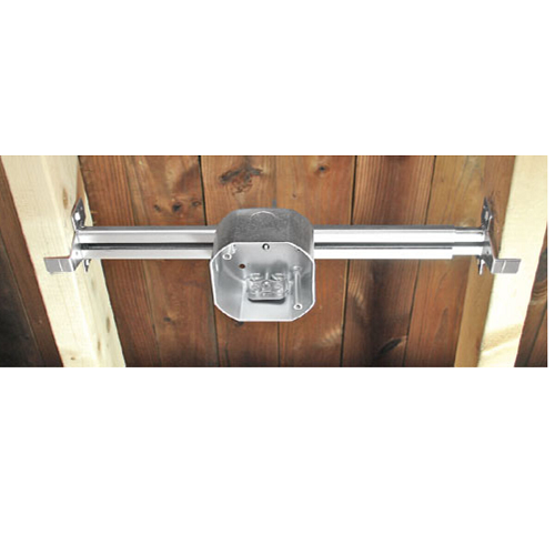 4 Inch Octagon Bar Hanger Ceiling Fan Box 2-1/8 Inch Deep 54171-FANBH