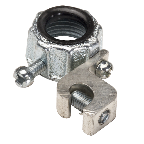 1-1/2 Inch Metallic Insulated Grounding Bushing Lay In Lug 335M (Pack