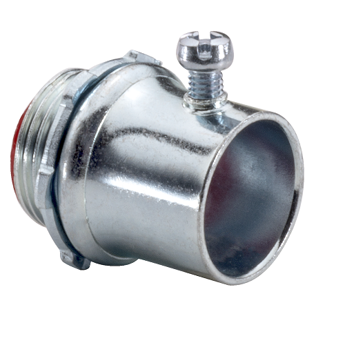 1/2 Inch Set Screw Connector Insulated Throat Steel 631Si (Pack of 385