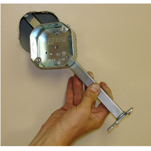 4 Inch Octagon Fan And Fixture Support Box 2-1/8 Inch Deep Old Work Ba