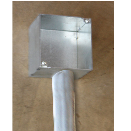 4 Inch Square 3-1/2 Inch Extra Deep Blank Junction Box No Knockouts 52