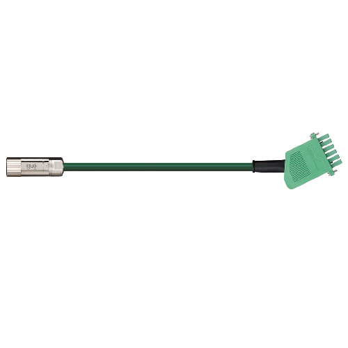 Igus MAT9340027 16/4C 16/1P Round Plug Socket A / SUB-D Pin B Connecto