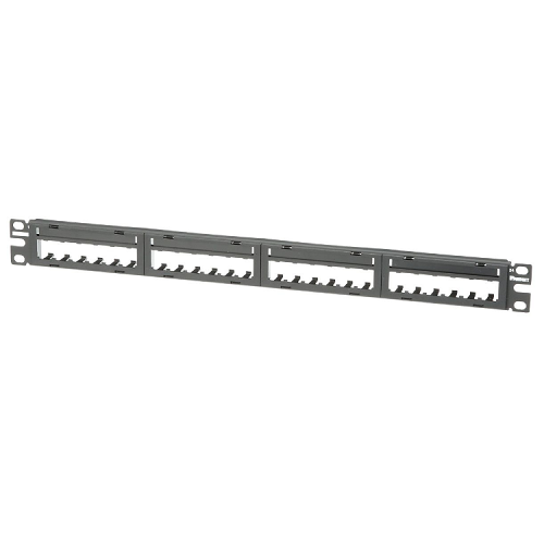 Mini-Com Faceplate Modular Patch Panel W/ label