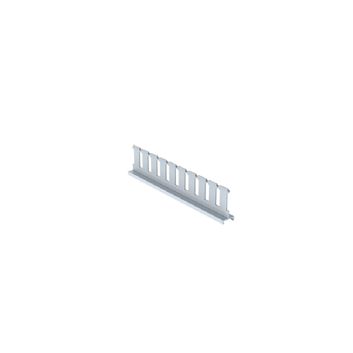 Slotted Divider Wall Wiring Duct Accessory Light Gray SD3H6