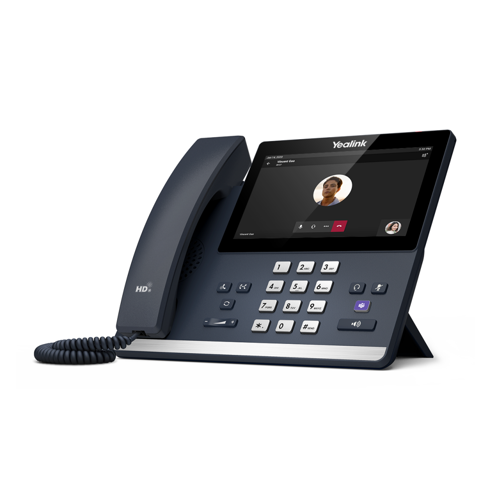 1301017 Yealink MP56-Teams-E2 Android Microsoft Teams PoE IP Phone