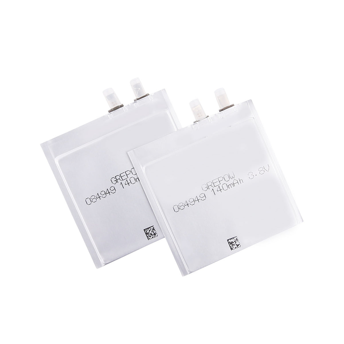 Grepow 140mAh 3.8V LiPo Rectangle Shaped Battery