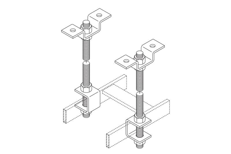 Threaded Ceiling Kit