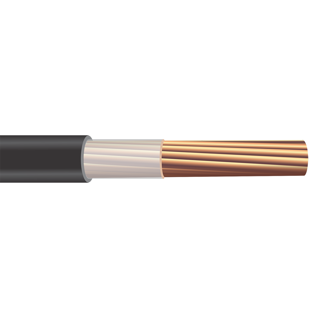 2 AWG Cathodic Protection Cable HMWPE 75c 600v Copper Cable