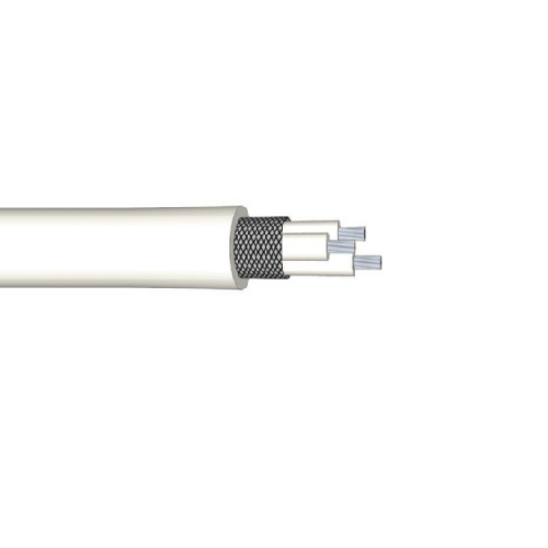 22 AWG 2C 19 Stranded Unshielded M27500 Silver Plated Copper Braid FEP