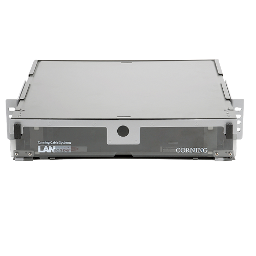 Rack 19" Pretium Connector Housing (PCH) two rack units hold four CCH