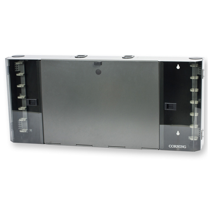 Pretium Wall-Mountable Housing (PWH) Holds 12 CCH Connector Panels COR