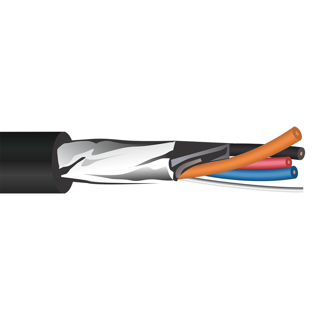 16/8 Shielded Pairs Overall Shield SPOS THHN/PVC TC-ER Cable