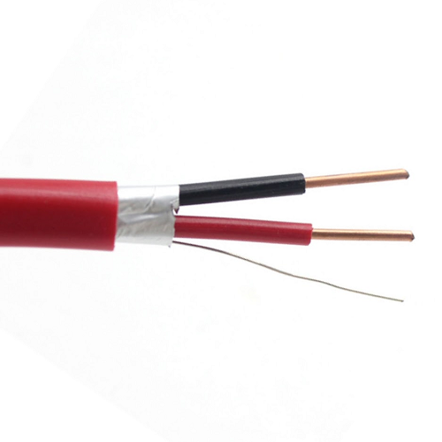 West Penn 60975B 18 AWG 1 Pair Solid BC Shielded FPLP Plenum Fire Alar