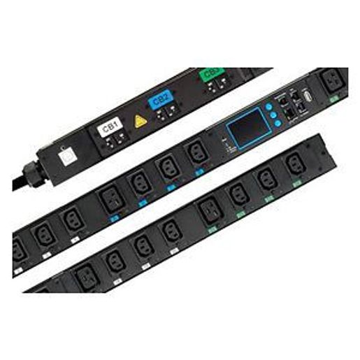 Switched Vertical eConnect PDU L6-30 Plug Single Phase 208V Input 30A