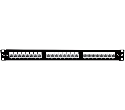 Blank Patch Panel 24-Port Rack Mount