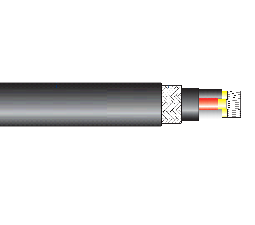 1 x 150 mm² BFOU P5/P12 Power and Control 0.6/1KV Fire Resistant Cable