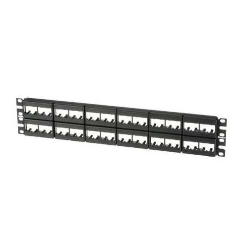 19" Racks and Cabinets Patch Panel 48 Port Modules for Unshielded Appl