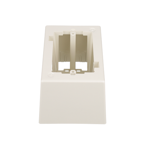 Surface Raceway Off-White Low Voltage 1-gang Junction Box PANDUIT JB1D