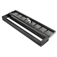 2U Rack Mount Security Cover - Hinged Locking Rack Panel Access Contro