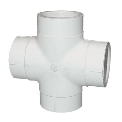 1" Socket X MPT Connection Schedule-40 PVC Cross 421A-010S (Pack of 50