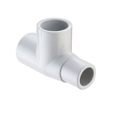 1-1/2" Spigot X Socket Connection Schedule-40 PVC Street Tee 444-015S
