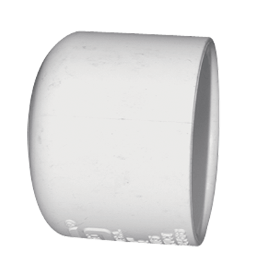 4" Socket Connection Schedule 40 PVC Cap 447-040S