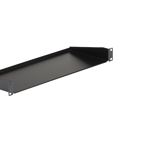 1U Server Rack Shelf Universal Rack Mount Cantilever Shelf 7" Deep Tra