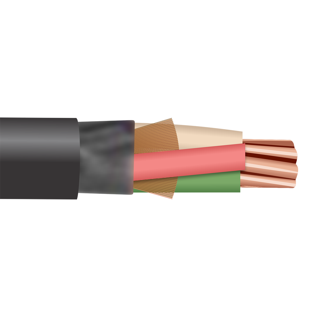 4/4 Type W Multi-Conductor 2kV Portable Power Cable