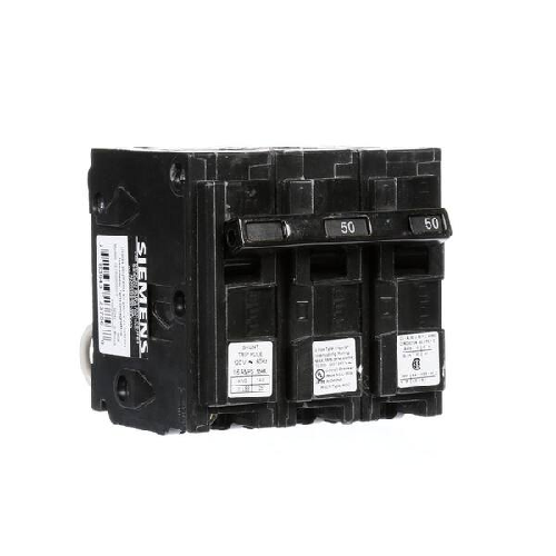 Siemens Q25000S01 Type QP 2 Pole 50 Amp 120/240 VAC 10 kA Plug In Circ