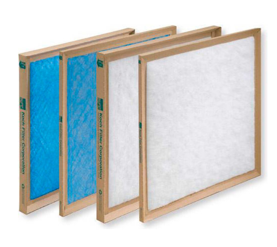 14 X 14 X 1" Koch Filter Disposable Fiberglass Filter 274-140-140 (Pac