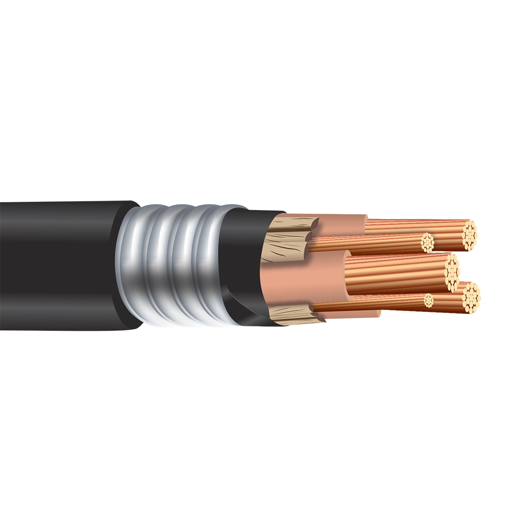 1 MV105 3 Conductor EPR PVC Copper Power Cable 2.4kV
