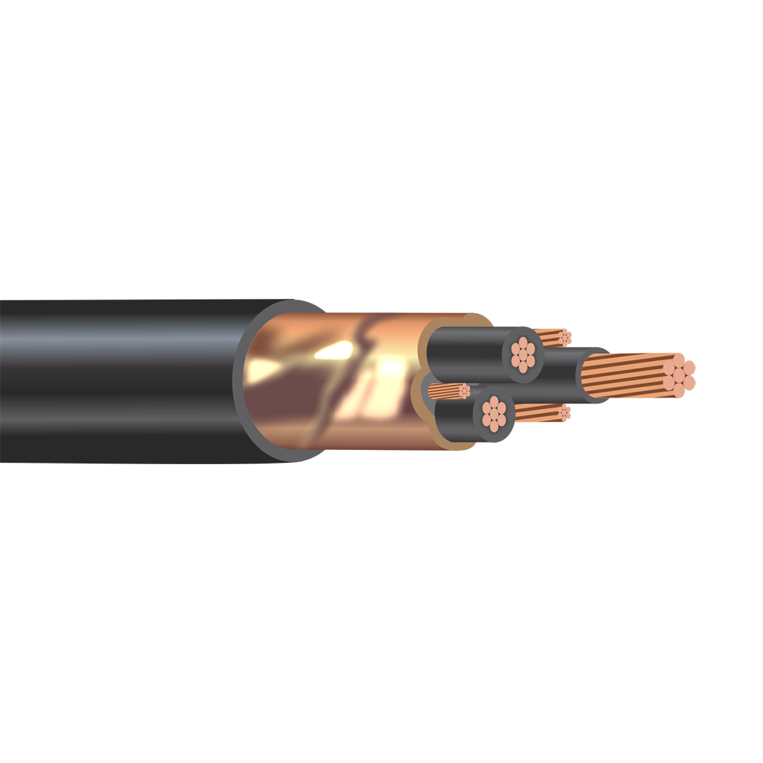 373 MCM 3C 3/6 Ground Shielded XLP 600/1KV VFD Cable