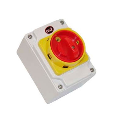 Advance Controls Enclosed Three Phase Disconnect Manual Motor Controll