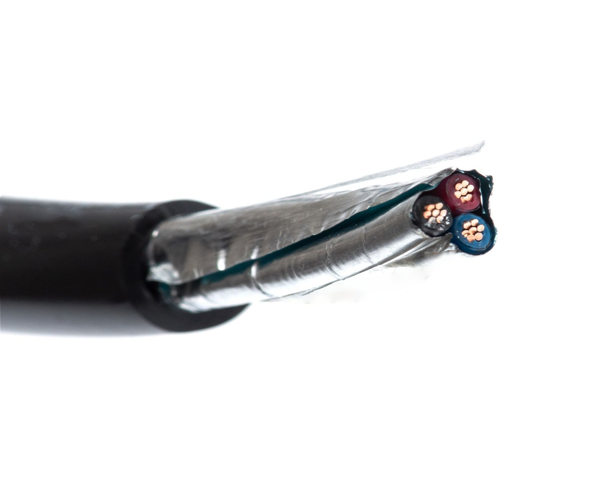 14 AWG 3C Shielded VNTC Tray Cable TC THHN Insulation PVC Jacket 600V ...