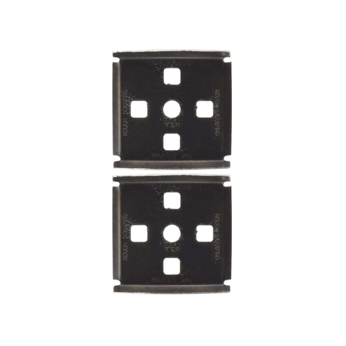 1½" 4 Edge Wood 2/Card Carbon Steel Scraper Blade 22B (10 Pieces)