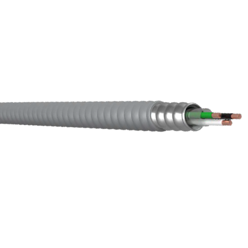 10-2C Solid Copper Parking Deck/Lot Interlocked Steel Armored PVC Jack