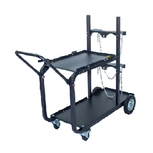 Metal Man Heavy Duty Single Dual Bottle Welding Cart Uwc4