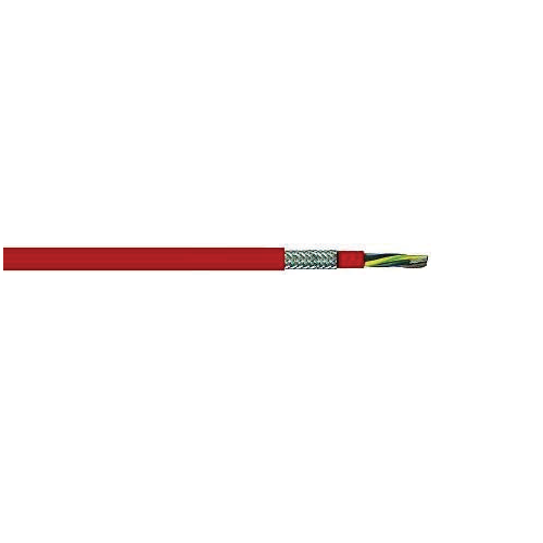 20 AWG 10 Cores SiHF-C-Si Shielded TC Braid Double Jacket High And Low