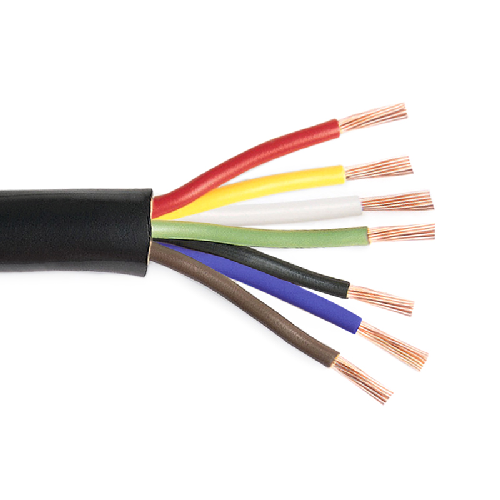 Waytek WT18-7 18 AWG 7C 16/30 Stranded Bare Copper Unshielded PVC 60V