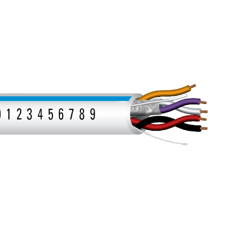 12 AWG 2C 18 1C 22 1P 19/16/7TC Stranded BC Plenum Al Mylar Low Smoke