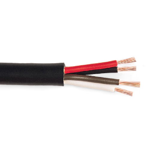 Waytek WT12-4 12 AWG 4C 19/27 Stranded Bare Copper Unshielded PVC 60V