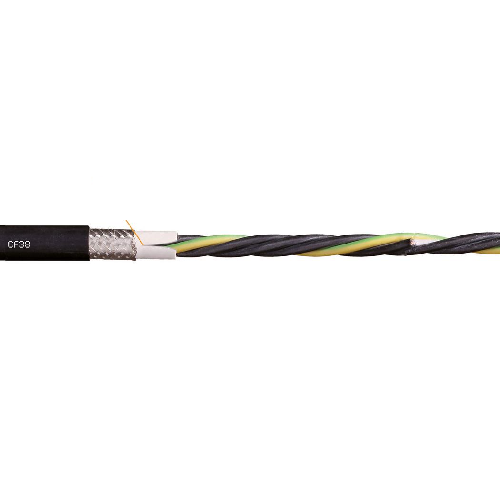 Igus Cf38 100 03 O Pe 8 Awg 3c Stranded Bare Copper Shielded Tc Braid