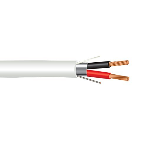 12 AWG 2C Stranded Bare Copper Shielded Plenum Remguard Jacket 300V Au