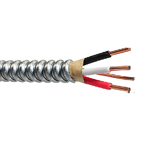 ECS AC90 Solid Bare Copper Unshielded Isolated Ground Interlocked Al T