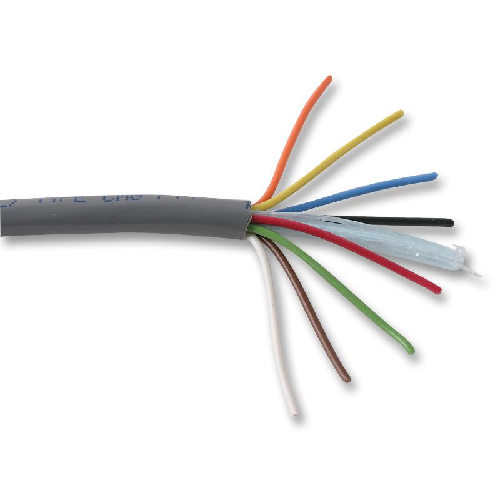 ECS E20-02CA0-BR 20 AWG 2C Stranded Tinned Copper Unshielded PVC CMG F