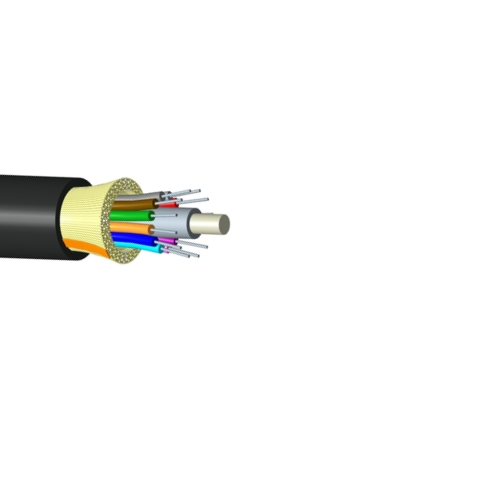 6 Fiber 6 Strand 27 Series Riser Gel Filled Loose Tube Indoor Outdoor