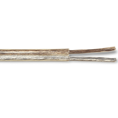 Waytek SC22-2 22 AWG 2C 7/30 Stranded Unshielded Clear Jacket PVC Spea