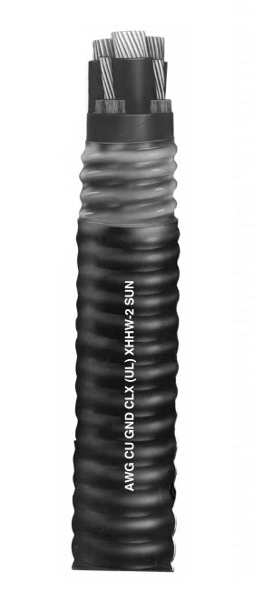 546-31-3453 C-L-X Type MC-HL (XHHW-2) - 12 AWG - 3 Conductors